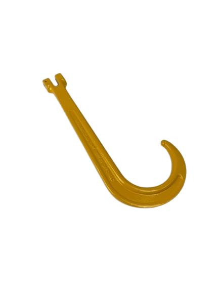 H-JHOOK15-G80YL - 15" Clevis J Hook Grade 80 – Safe 'N Secure LLC