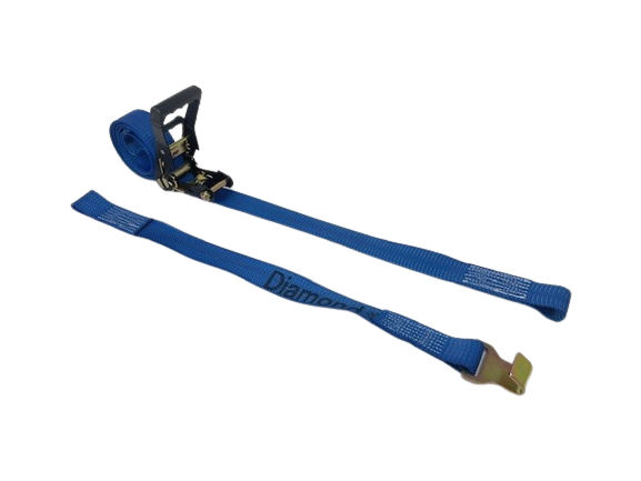 2" x 13' Heavy Duty Gas Cylinder Ratchet Strap w/ Bolt Loops-BEST ...