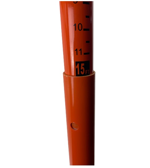15 Foot Height Stick - Telescoping Measuring Stick – Safe 'N Secure LLC