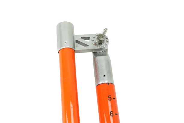 20' Telescoping Height Measuring Stick w/ 4' Arm – Safe 'N Secure LLC