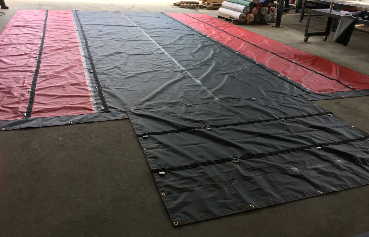 24' x 27' Tarp With 8' Drop – Safe 'N Secure LLC