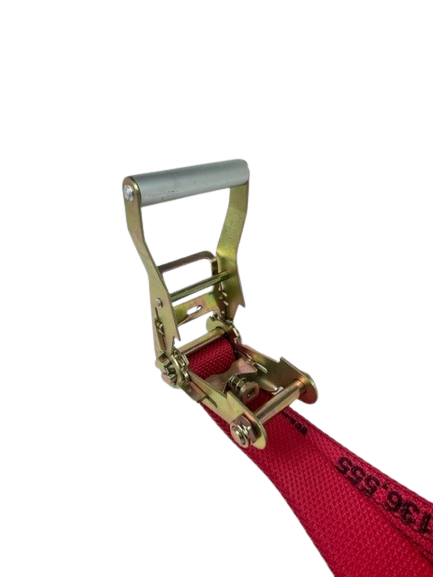 2" x 13' Quick Release Gas Cylinder Ratchet Strap w/ Spring End Fittin ...